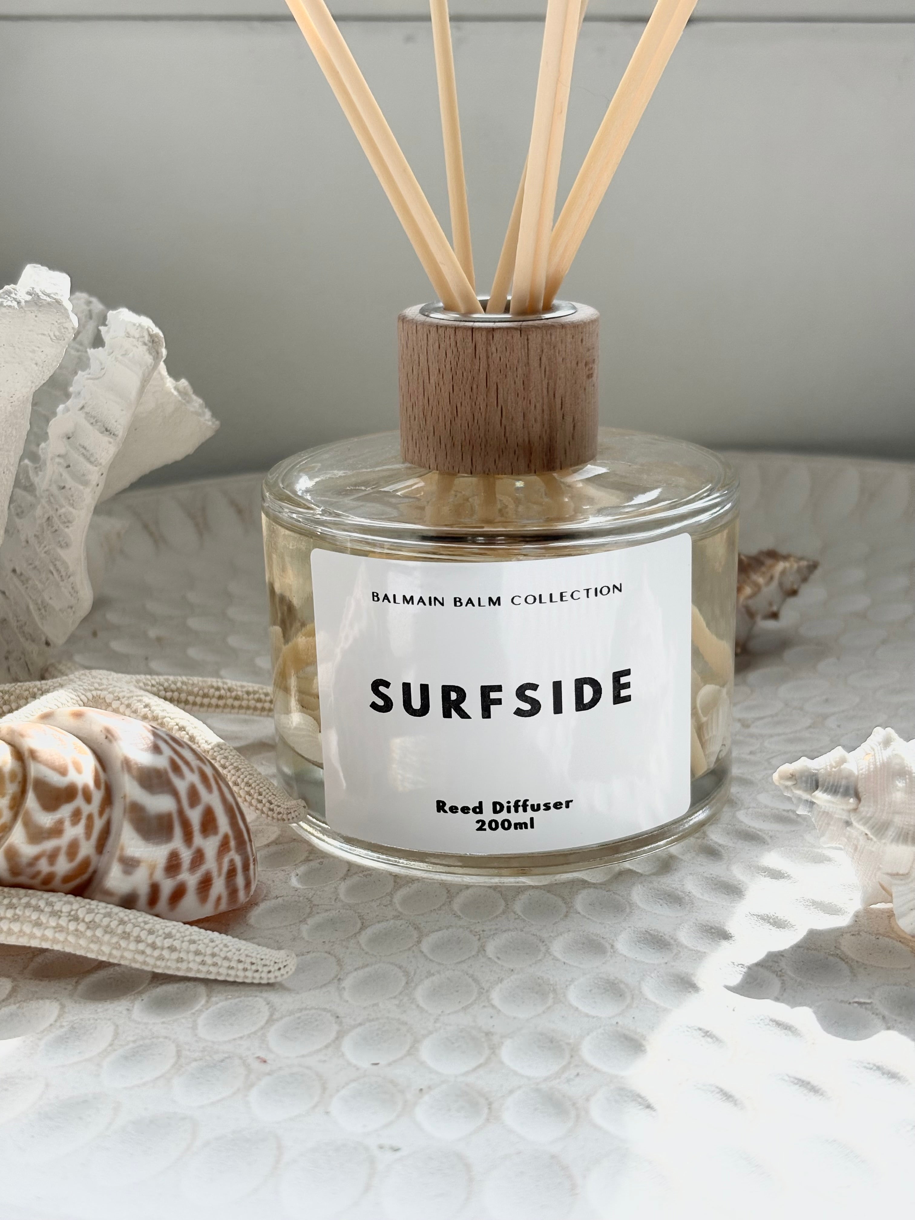 Coastal Shell Reed Diffuser - Surf Side – Balmain Balm
