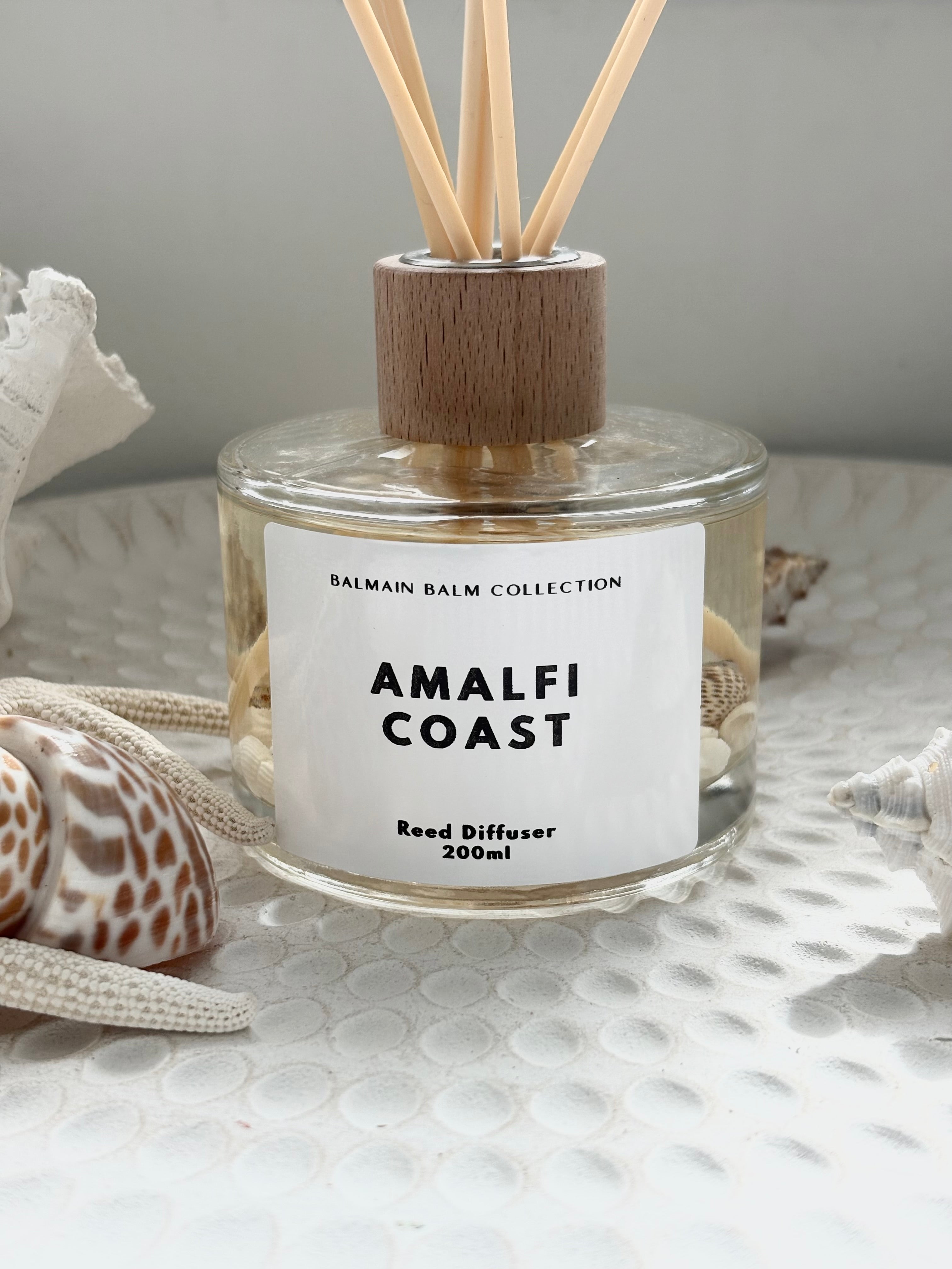 Coastal Shell Reed Diffuser - Amalfi Coast – Balmain Balm